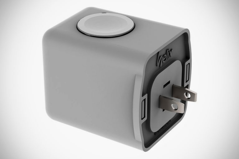 Helix Dock Lets You Charge Your Apple Watch Right At The Wall Outlet