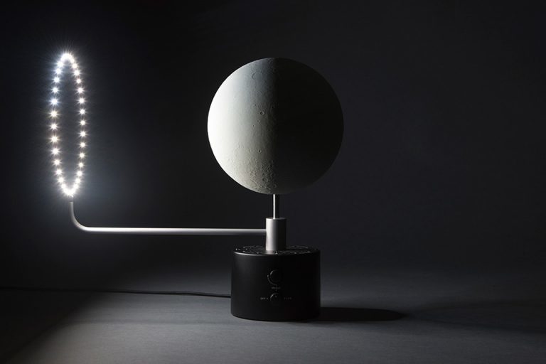 Topographically Accurate The Moon Displays The Current Lunar Phase