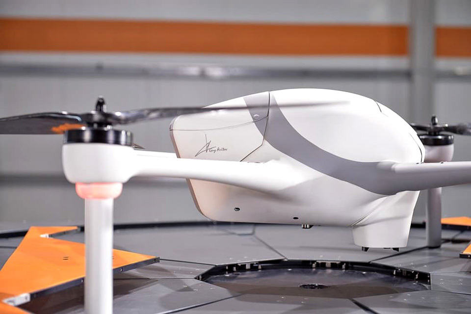 Airobotics’ Futuristic Automated Industrial Drone Can Keep Flying 24/7