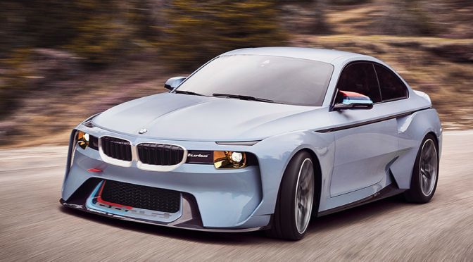BMW Pays Tribute To The Iconic BMW 2002 Turbo With BMW 2002 Hommage ...