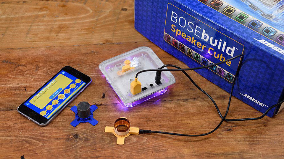 Bose Introduces BOSEbuild For Kids To Build Their Own Bose Speaker