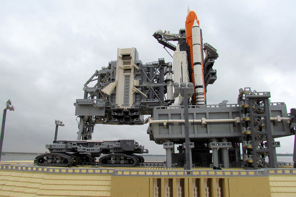 Incredibly Detailed LEGO Kennedy Space Center Had Our Minds Blown