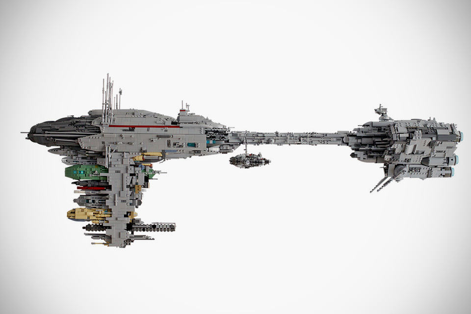 LEGO Enthusiast Built A Star Wars Nebulon-B With Incredible Details