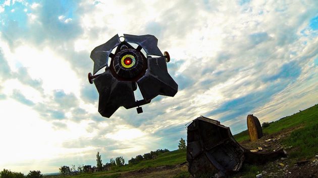 Real Life, Flying Half-life City Scanner Drone Is As Eerie As It Is Cool