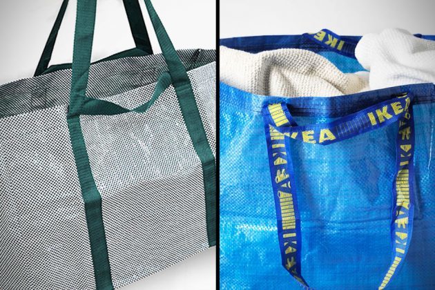 Ikea’s Blue Frakta Bag Redesigned By Hay To Look A Little Classier