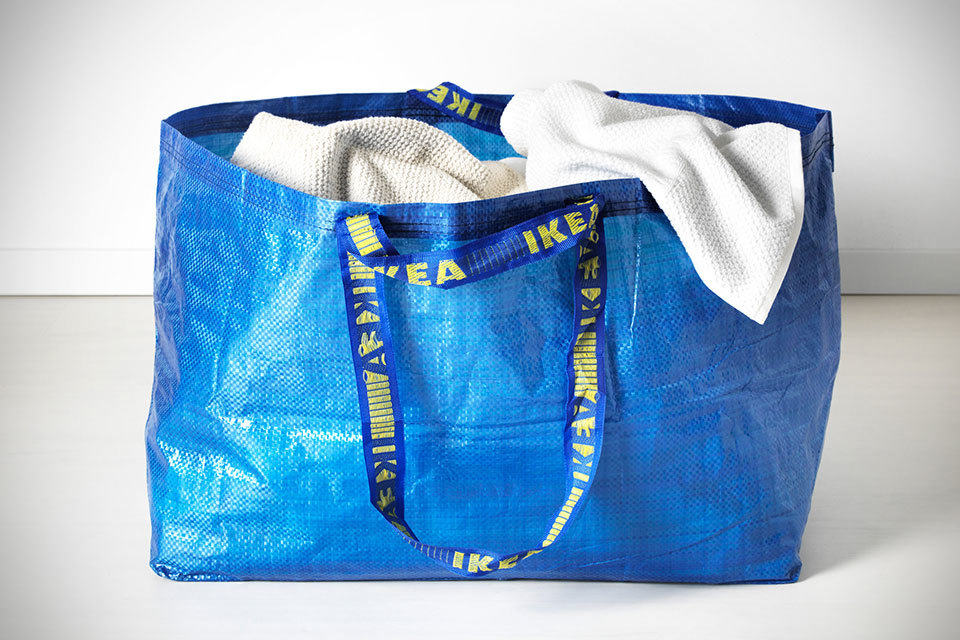 Ikea’s Blue Frakta Bag Redesigned By Hay To Look A Little Classier