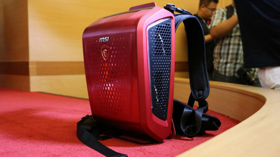 MSI Show Off Backpack PC For Virtual Reality At Computex Taipei 2016