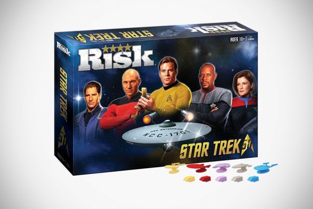 Star Trek Risk 50th Anniversary Edition Lets The Captains Vie For The ...