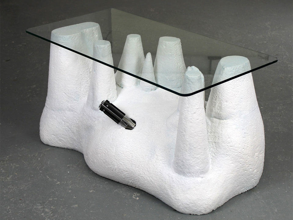 Lucky Guy Has A Super Cool Star Wars Wampa Cave Coffee Table