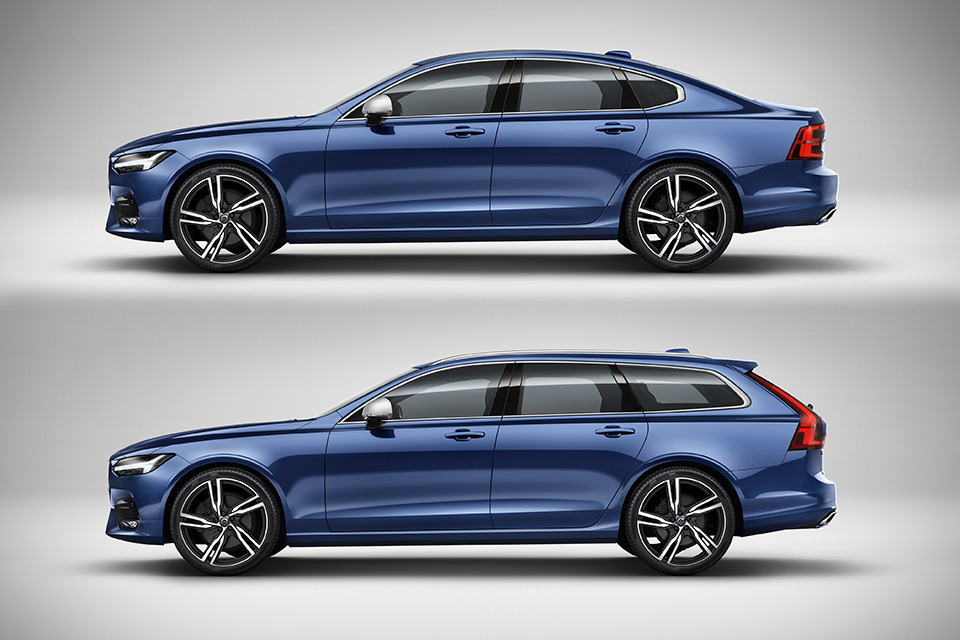 Volvo Adds Sporty Touches To S90 And V90 With R-Design Models