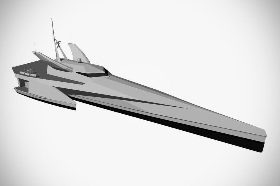 Earthrace’s New Conservation Vessel Is Part Frigate, Part Batboat
