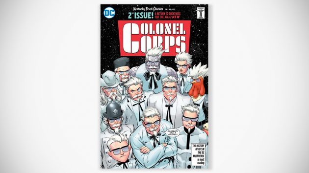 Colonel Sanderses Battle Anti-Colonel In New KFC Superhero Comic