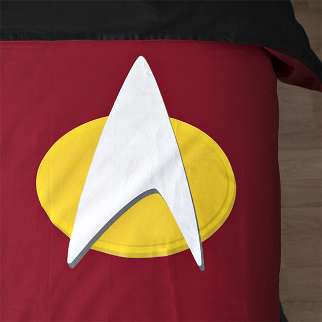 Cosy Up With Star Trek: The Next Generation Uniform Bedding Set